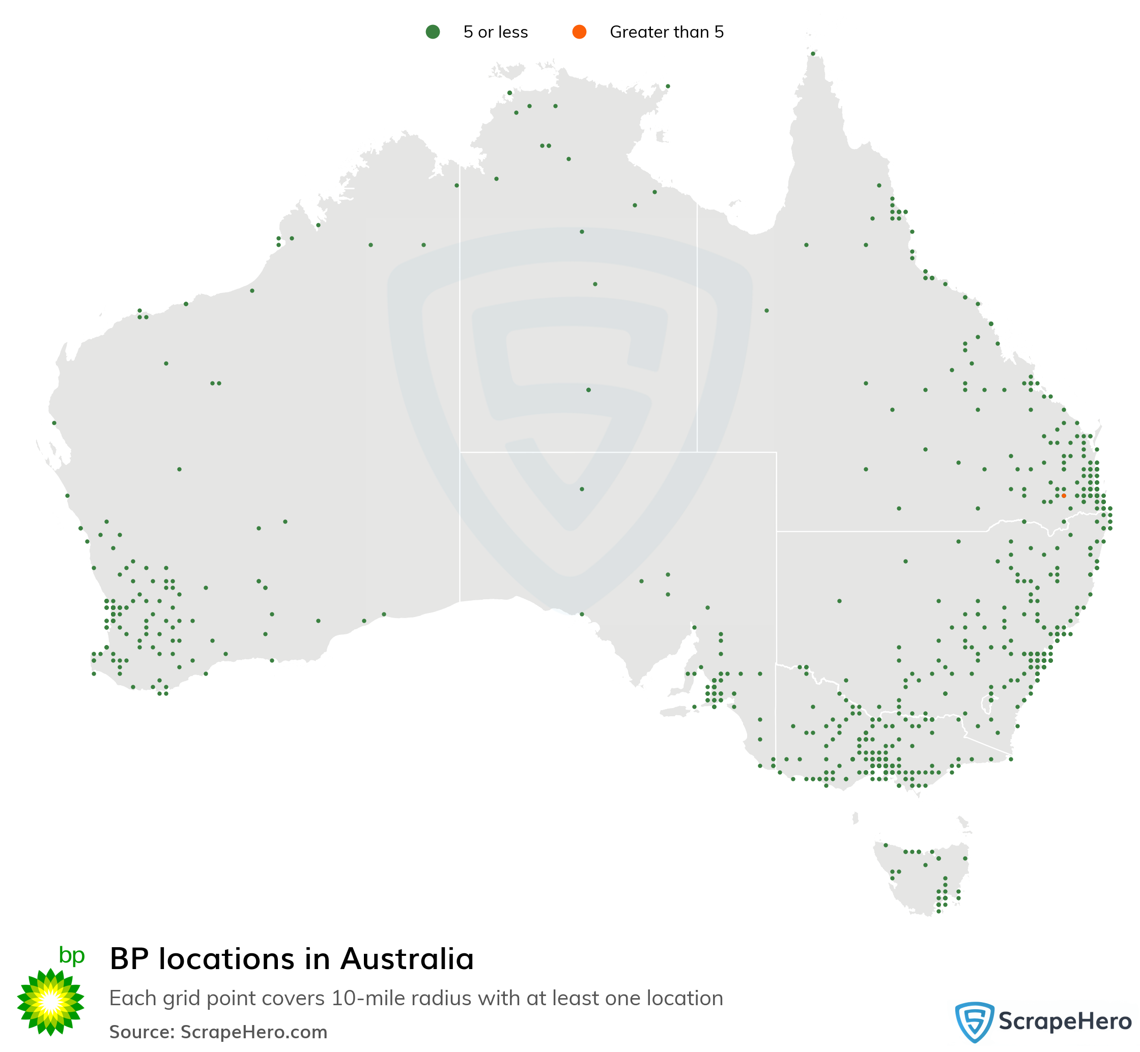 BP Locations Map BP Locations Map