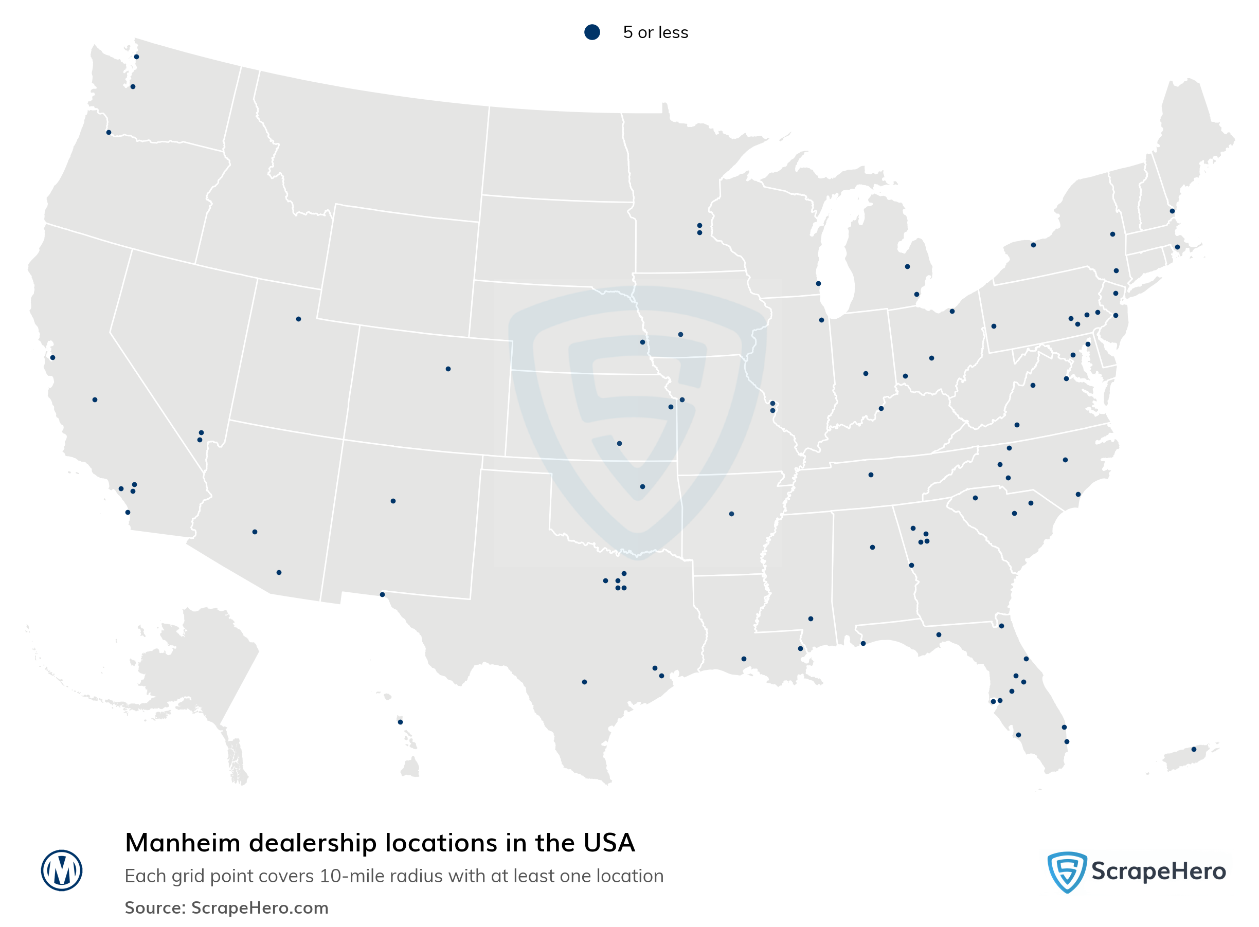 Number Of Manheim Locations In The USA In 2023 ScrapeHero Number Of Manheim Locations In The USA In 2023 ScrapeHero