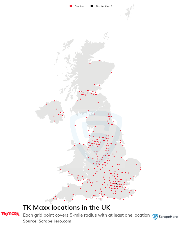 Number Of TK Maxx Locations In The UK In 2024 ScrapeHero Number Of TK Maxx Locations In The UK In 2024 ScrapeHero