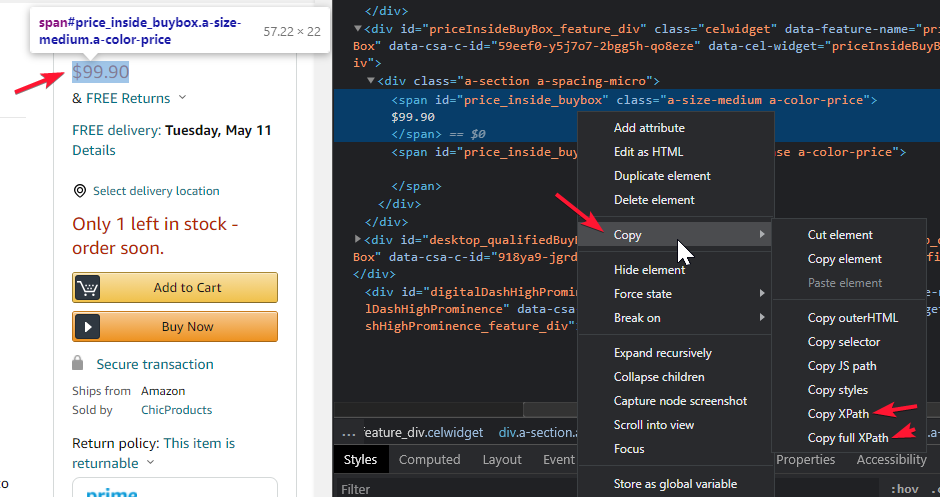 Xpaths in Web Scraping and their relevance