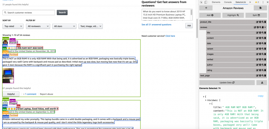 How to Scrape Amazon Reviews using Python in 3 steps - ScrapeHero