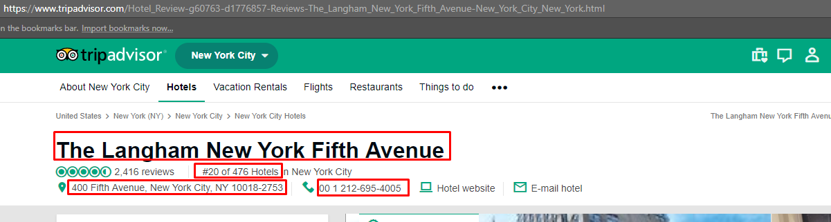 How to scrape Tripadvisor Hotel Details using Python and LXML How to scrape Tripadvisor Hotel Details using Python and LXML