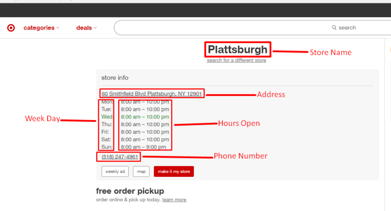 How to Scrape Store Locations from Target.com using Python
