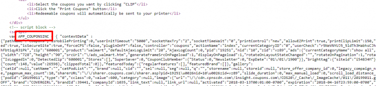 How to Scrape Coupon Details from a Walmart Store using Python and LXML
