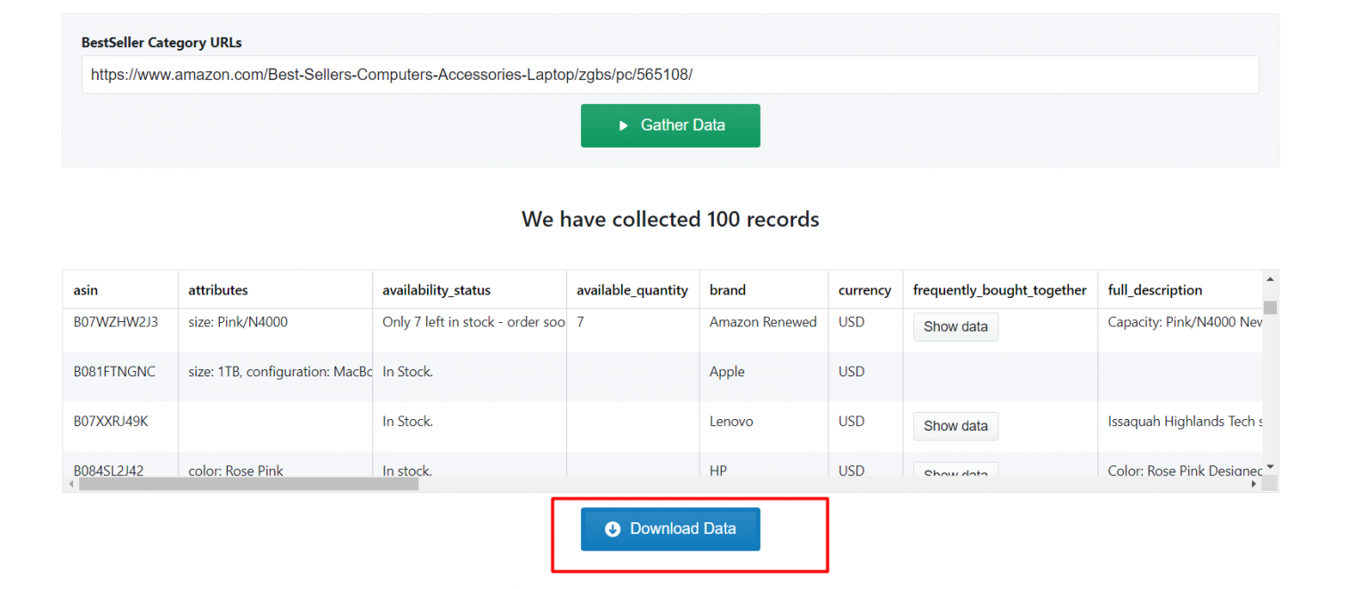 How to Scrape Best Seller Listings from Amazon | ScrapeHero