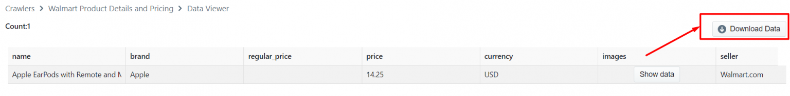 How to scrape Walmart Product Data and Pricing - ScrapeHero Cloud