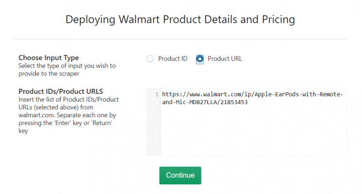 How to scrape Walmart Product Data and Pricing - ScrapeHero Cloud