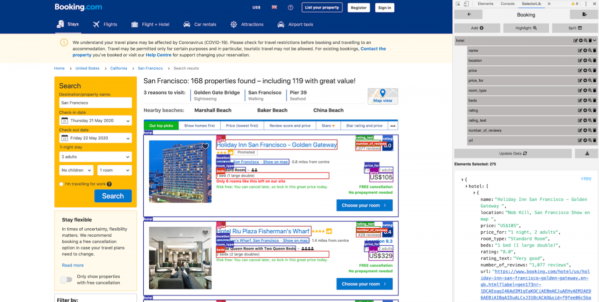 How to Scrape Booking.com for Hotel Data - Web Scraping Tutorial