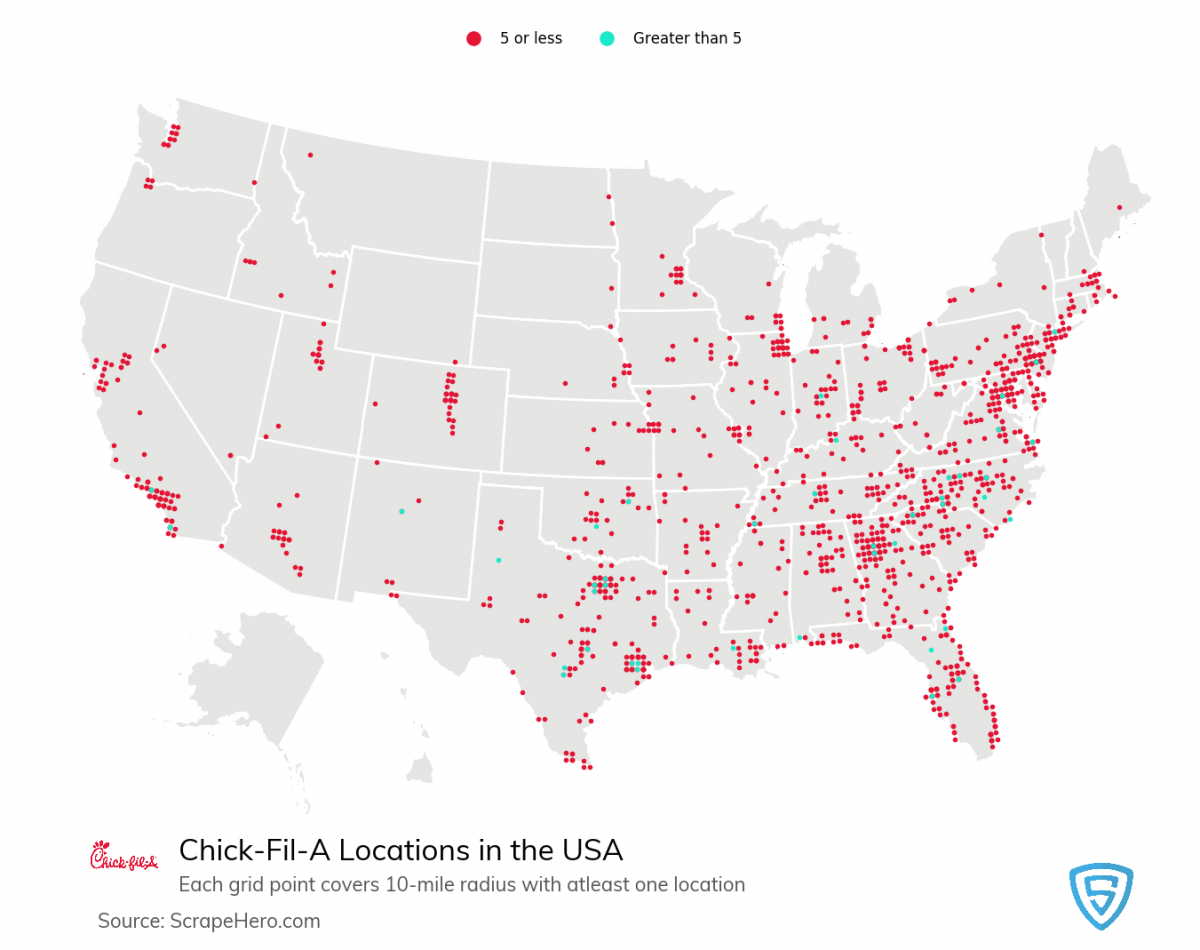 Popeyes and Chick-fil-A – Chicken Sandwich Wars Location Analysis