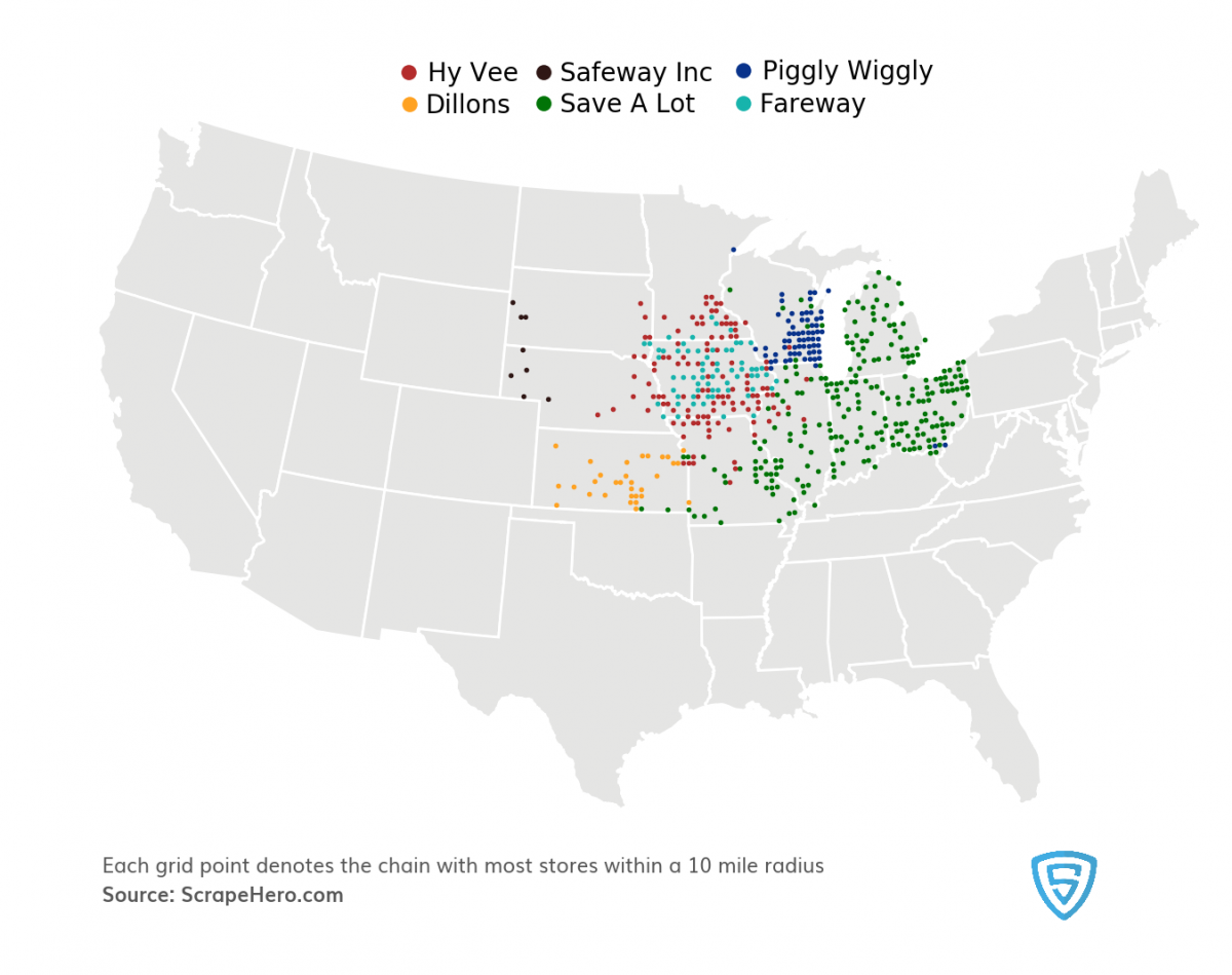 Top Regional Grocery Chains in the US
