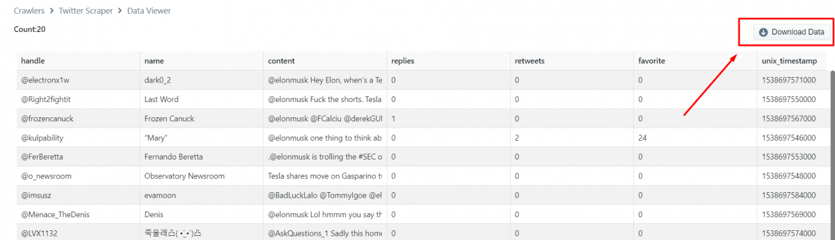 How to Scrape Twitter for Tweet Data Without Coding - ScrapeHero Cloud