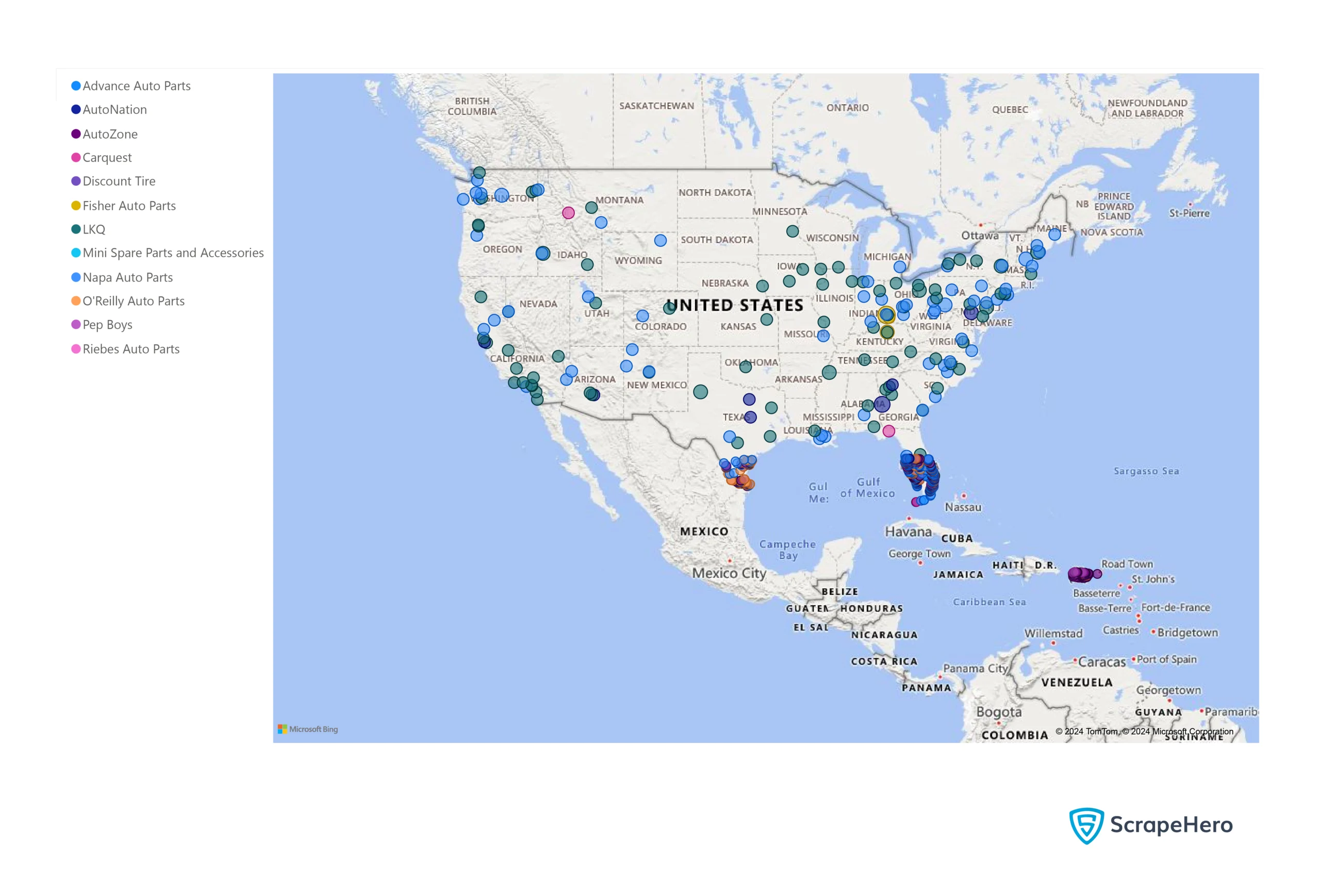 Largest Auto Parts Stores in the US: Report & Insights