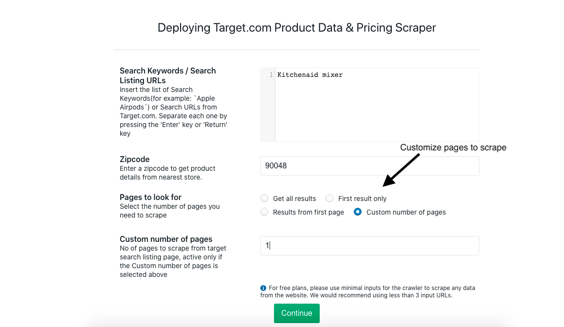 How to Scrape Target.com Without Coding - ScrapeHero Cloud