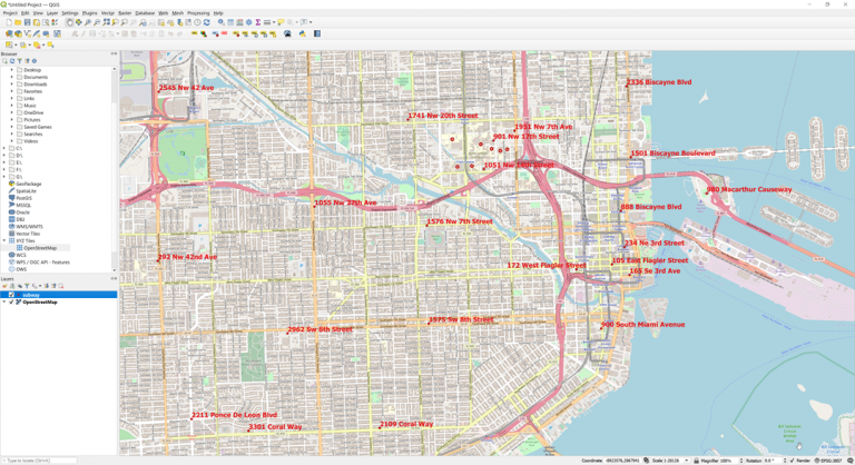 How To Plot CSV Data to QGIS As Points on a Map