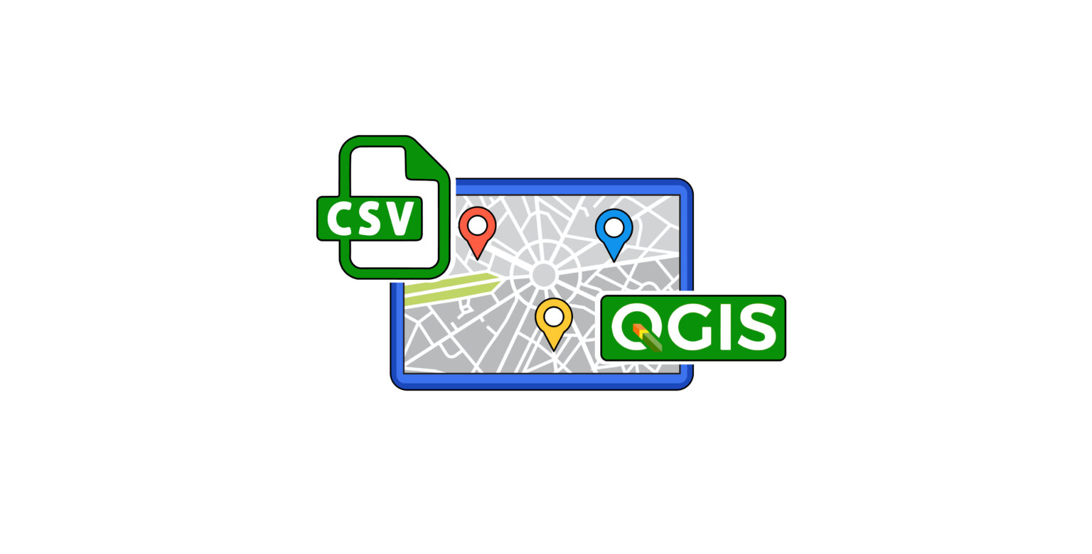 How To Plot CSV Data to QGIS As Points on a Map