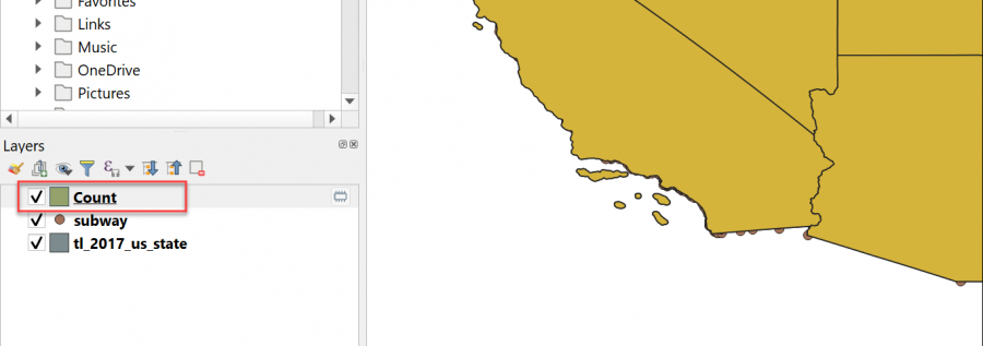 How to visualize location data from a CSV file as a choropleth map in QGIS