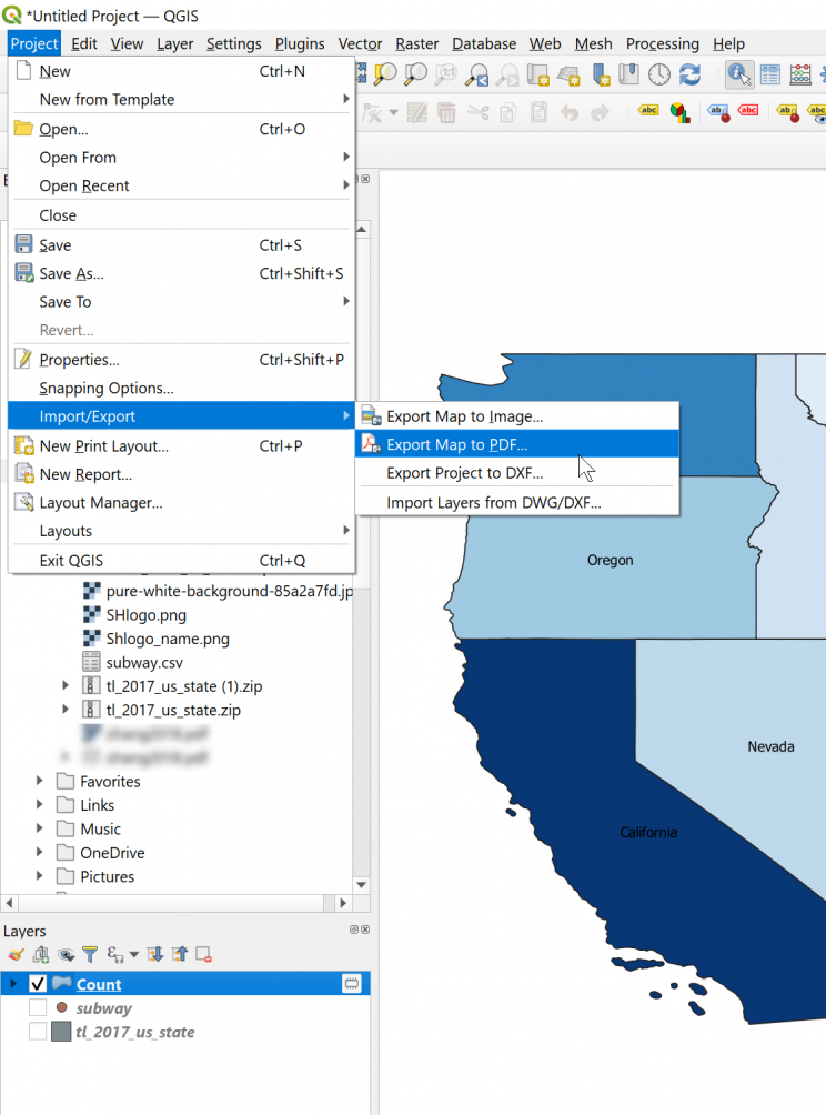 How to visualize location data from a CSV file as a choropleth map in QGIS