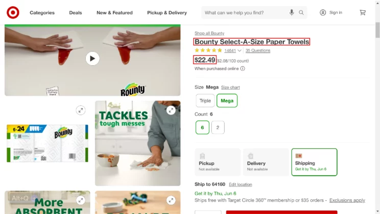 Web Scraping Target.com Using Python