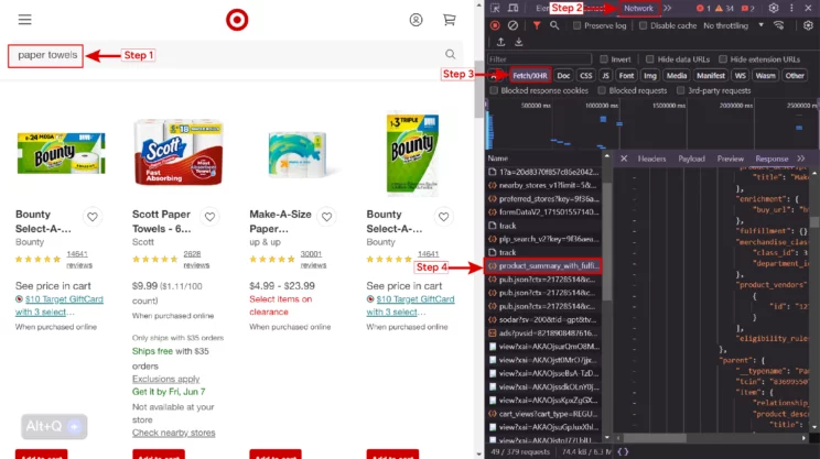 Web Scraping Target.com Using Python