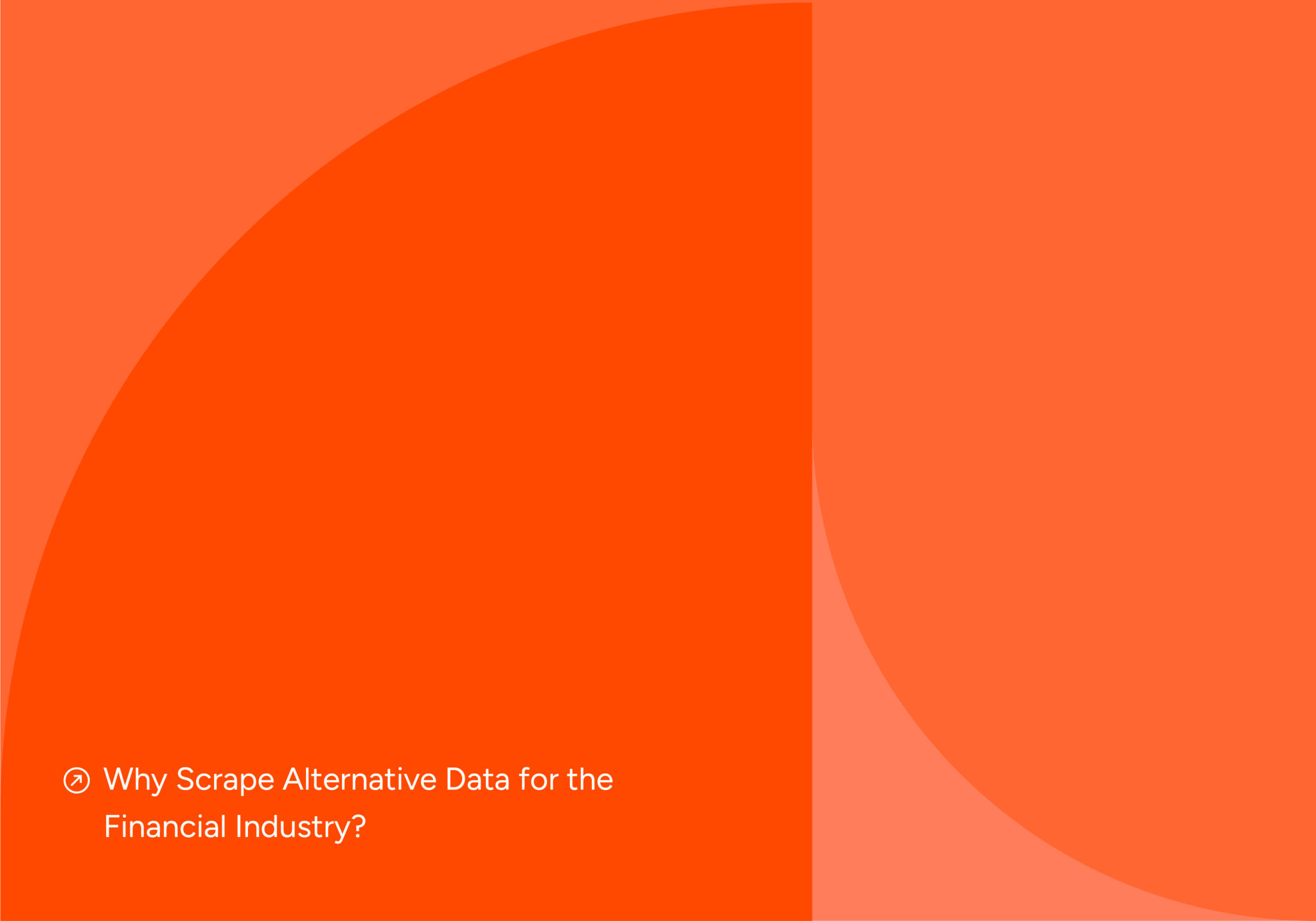 Web Scraping for Alternative Data in Finance Industry